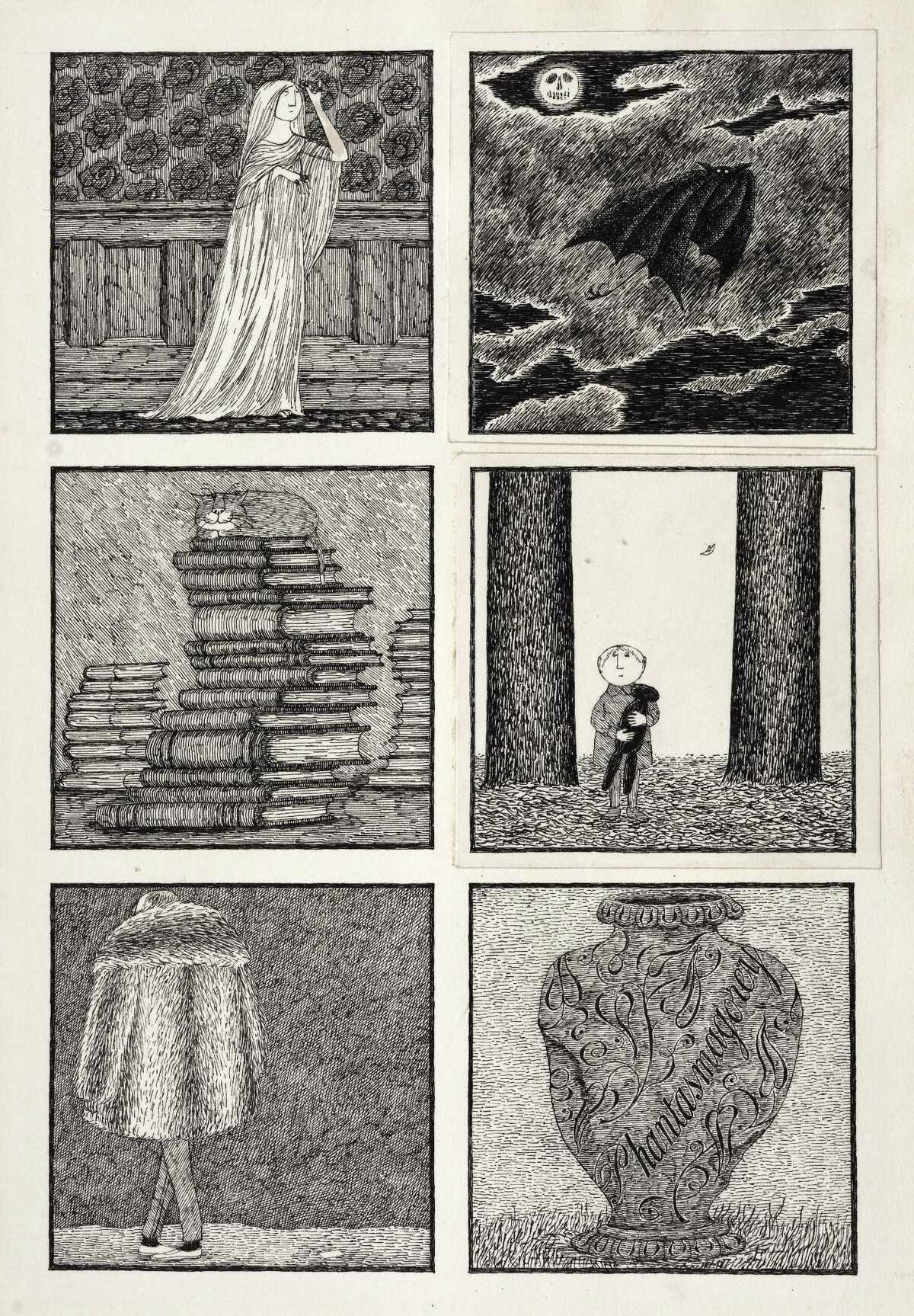 A peek inside the art collected by eccentric artist Edward Gorey