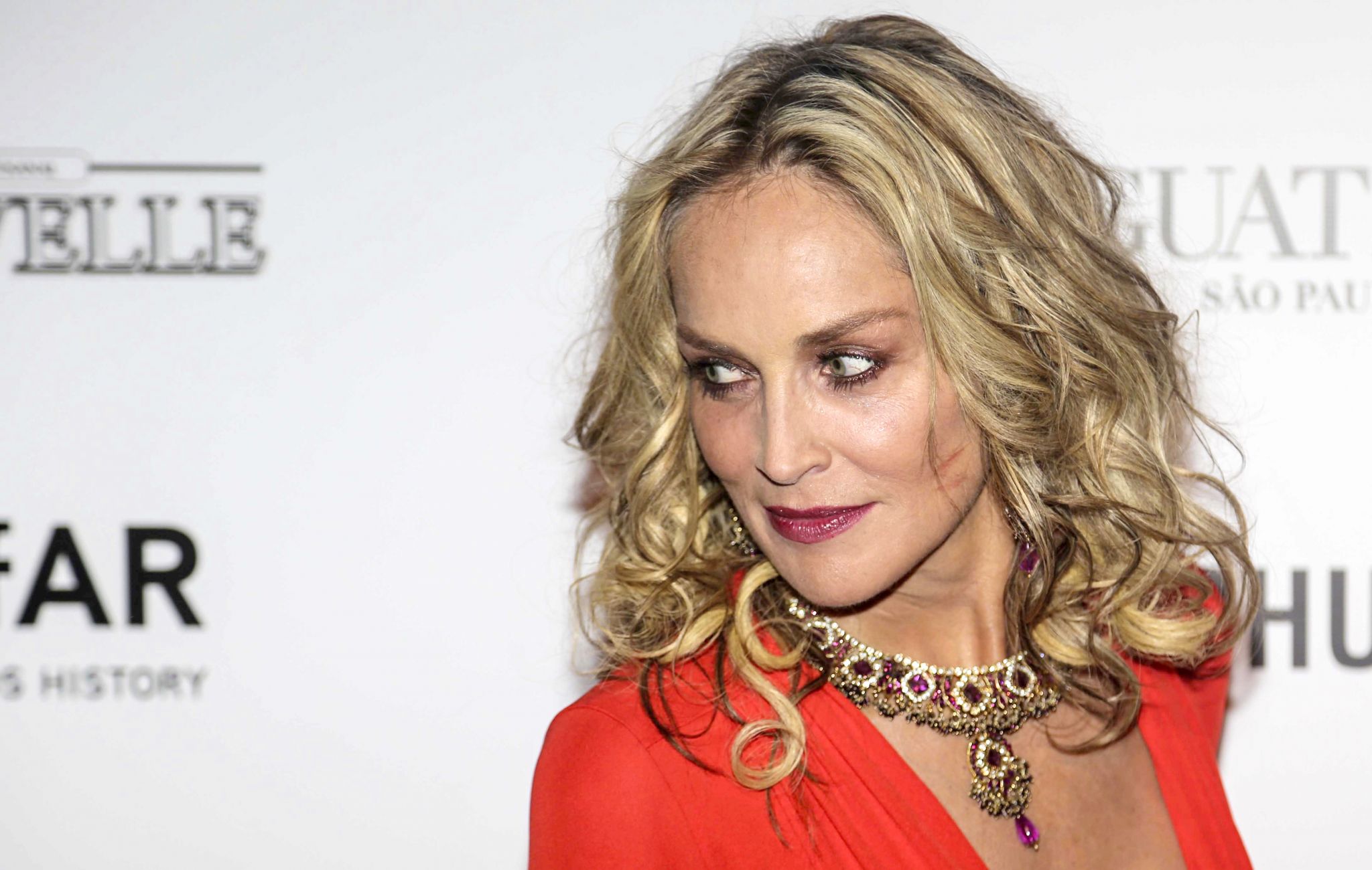 Sharon Stone: Then and now