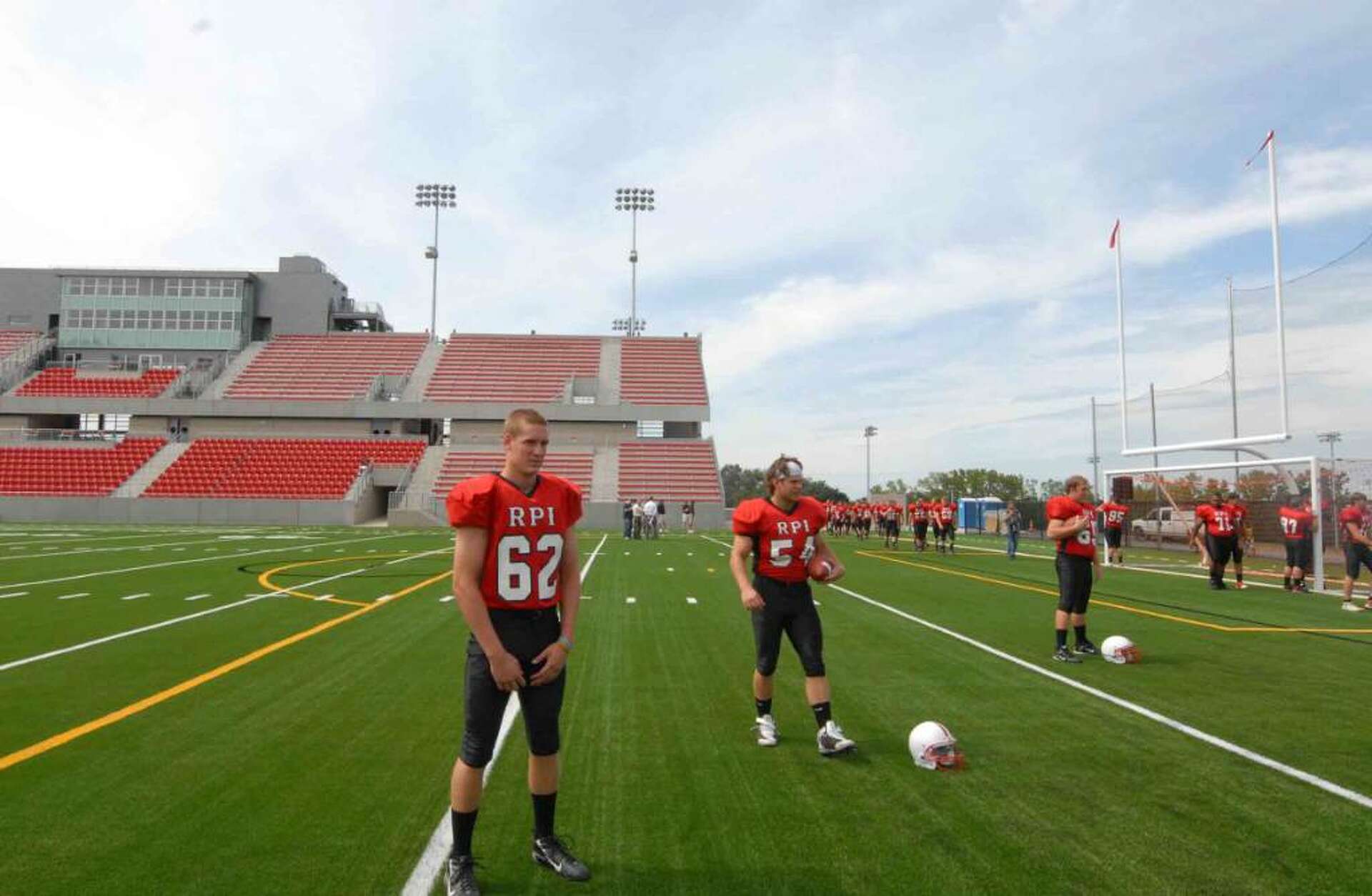 RPI football enters a new era with new field