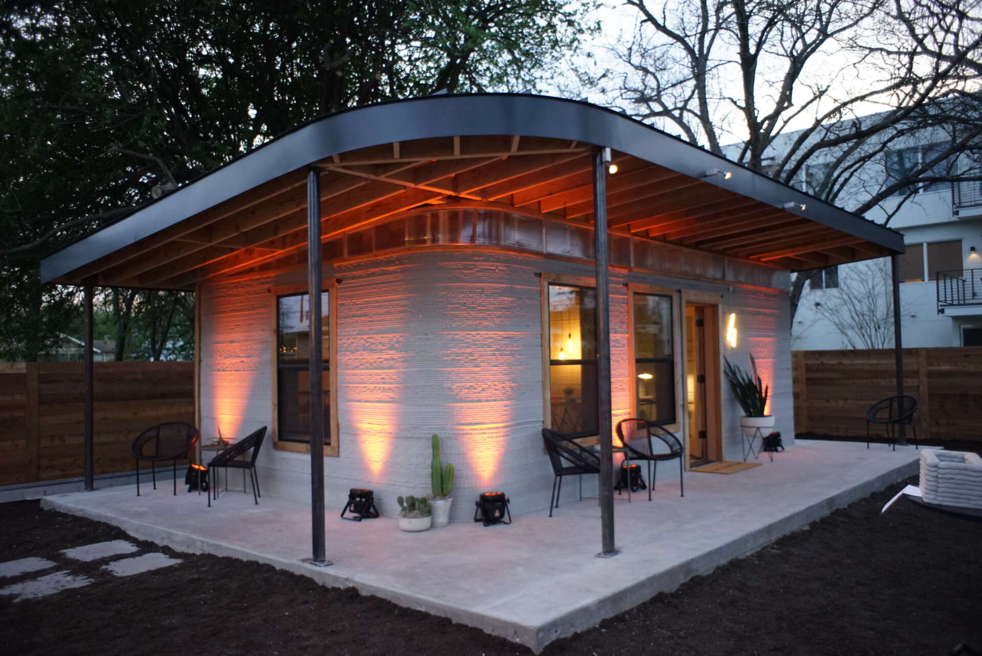 This tiny house was 3D-printed and built in less than 48 hours