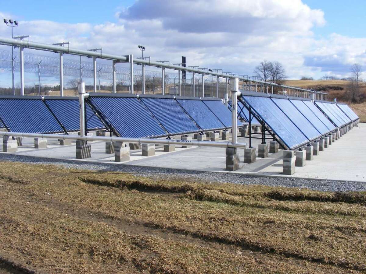 Prison goes solar for hot water