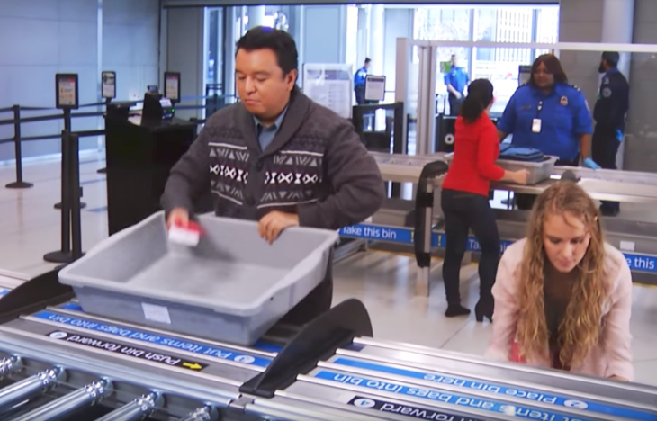 Germophobes: Beware those plastic TSA bins