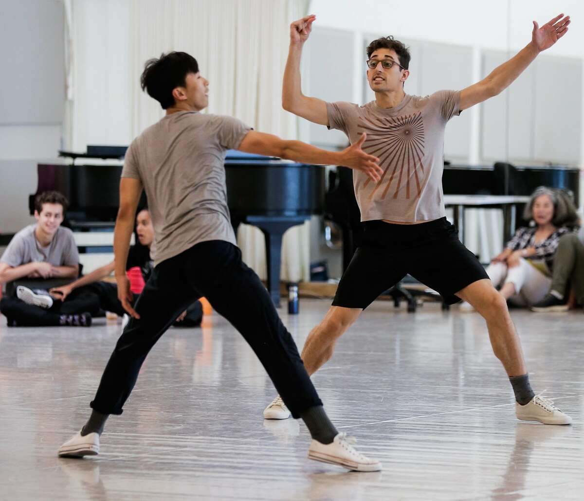 Choreographer Justin Peck: He likes to watch the Warriors