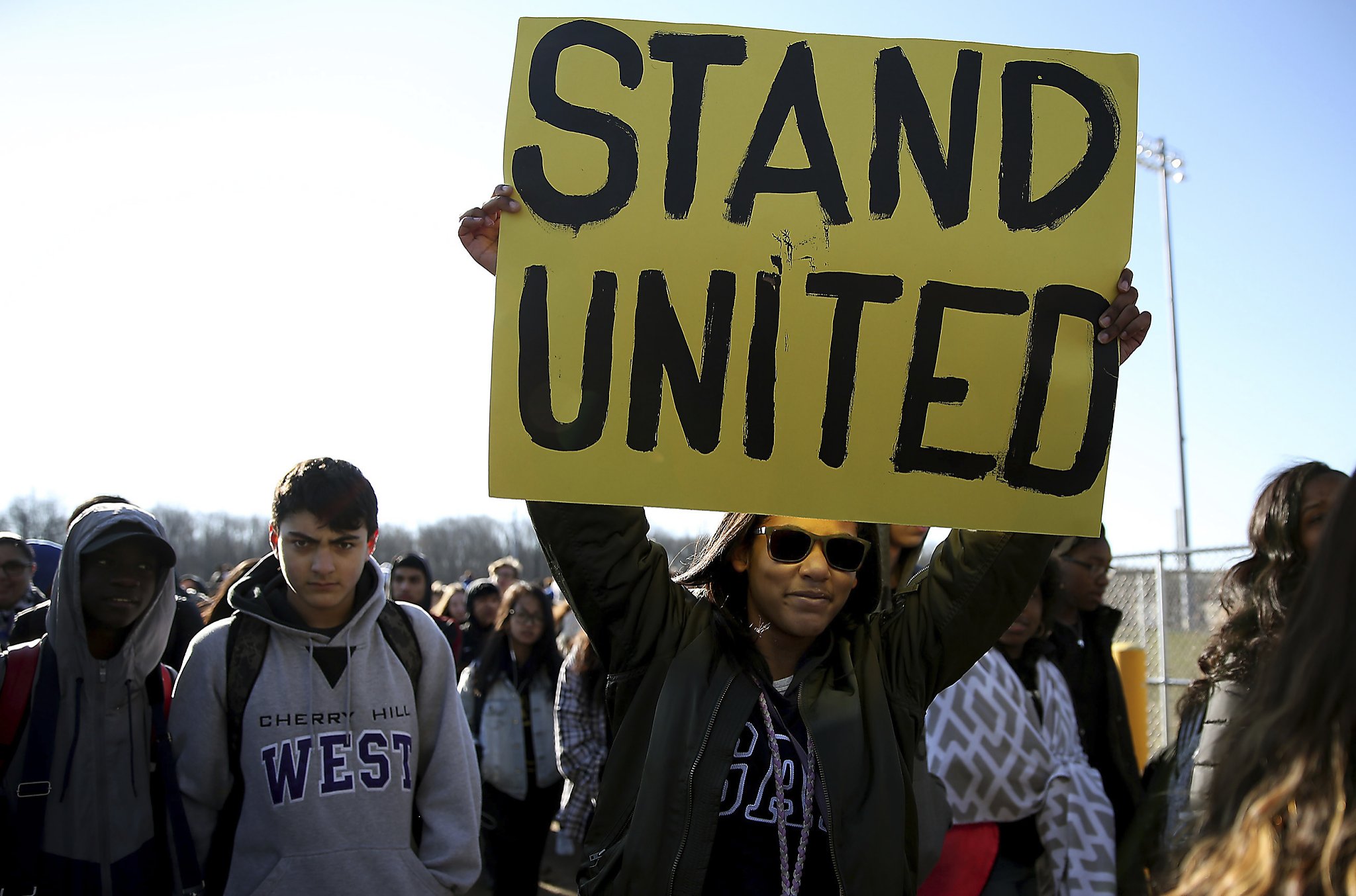 National School Walkout protesting gun violence