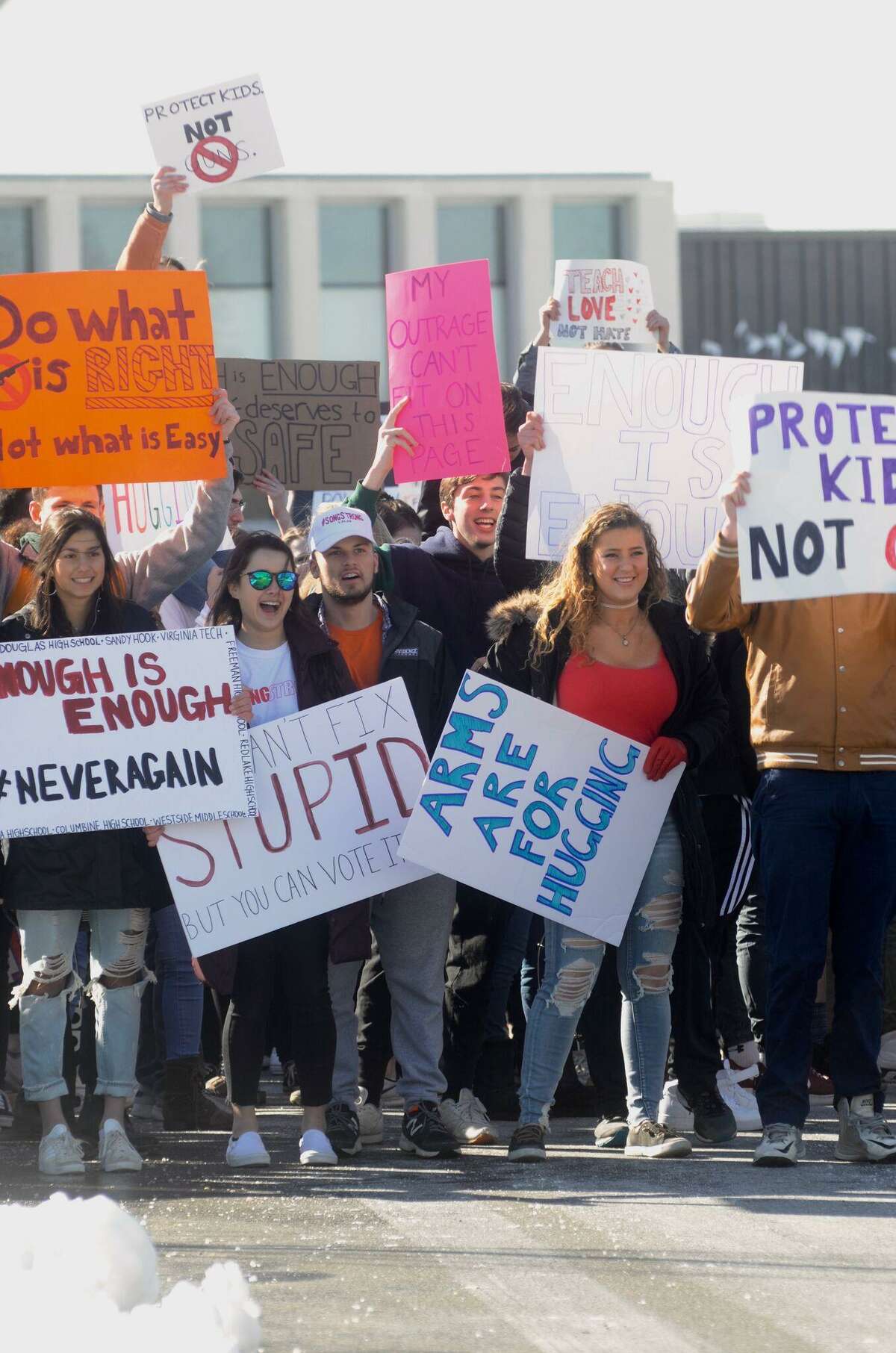 Connecticut high school students participate in National School Walkout ...