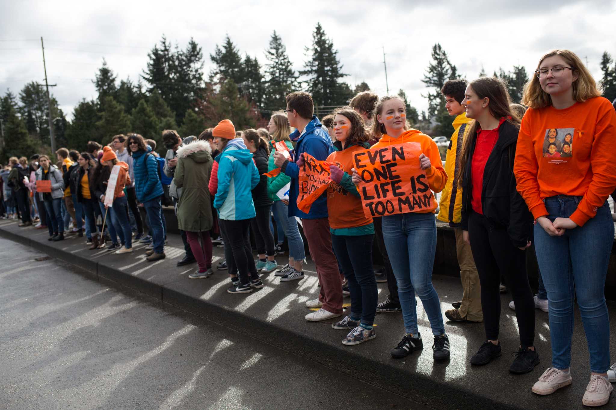 Ingraham and Lakeside students participate in national gun violence ...