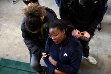 Students walk out, embrace ‘fight of our lives’ to end school gun violence