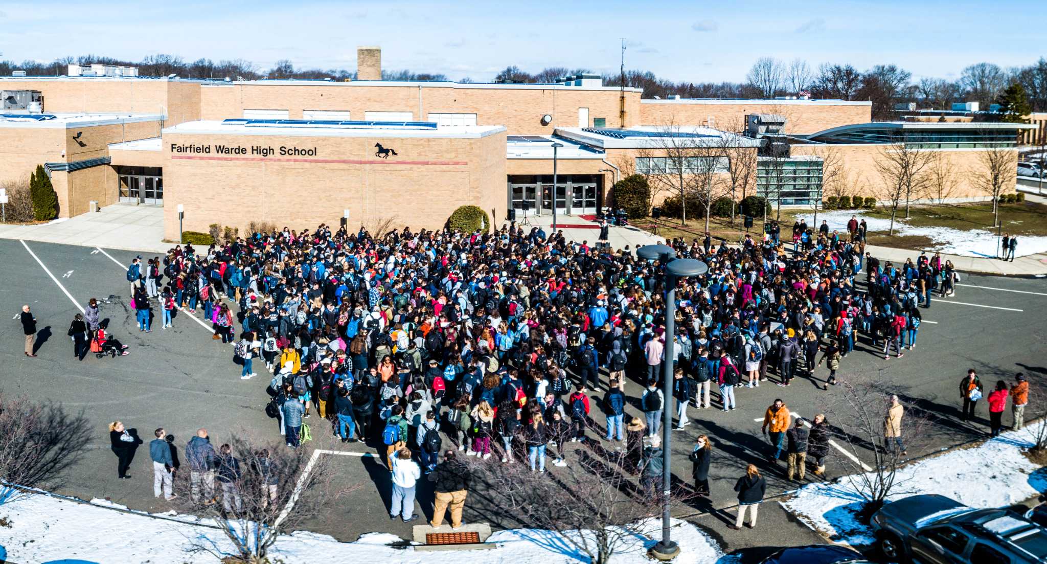 Fairfield students walk out to demand action