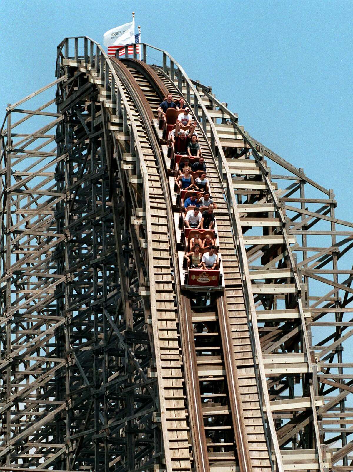 Rattler rocked coaster enthusiasts for more than 20 years at Fiesta Texas