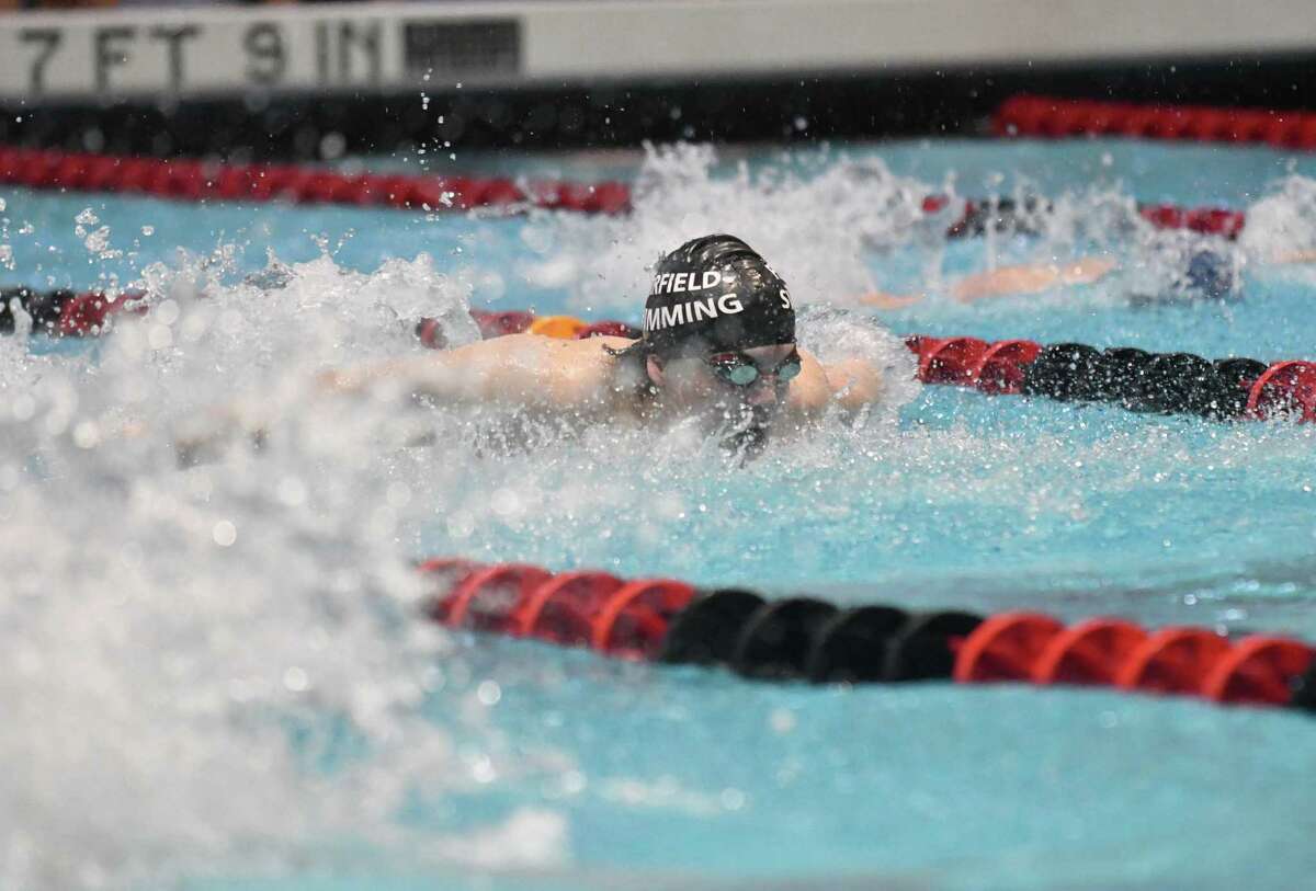 Greenwich claims sixth straight Class LL swimming title