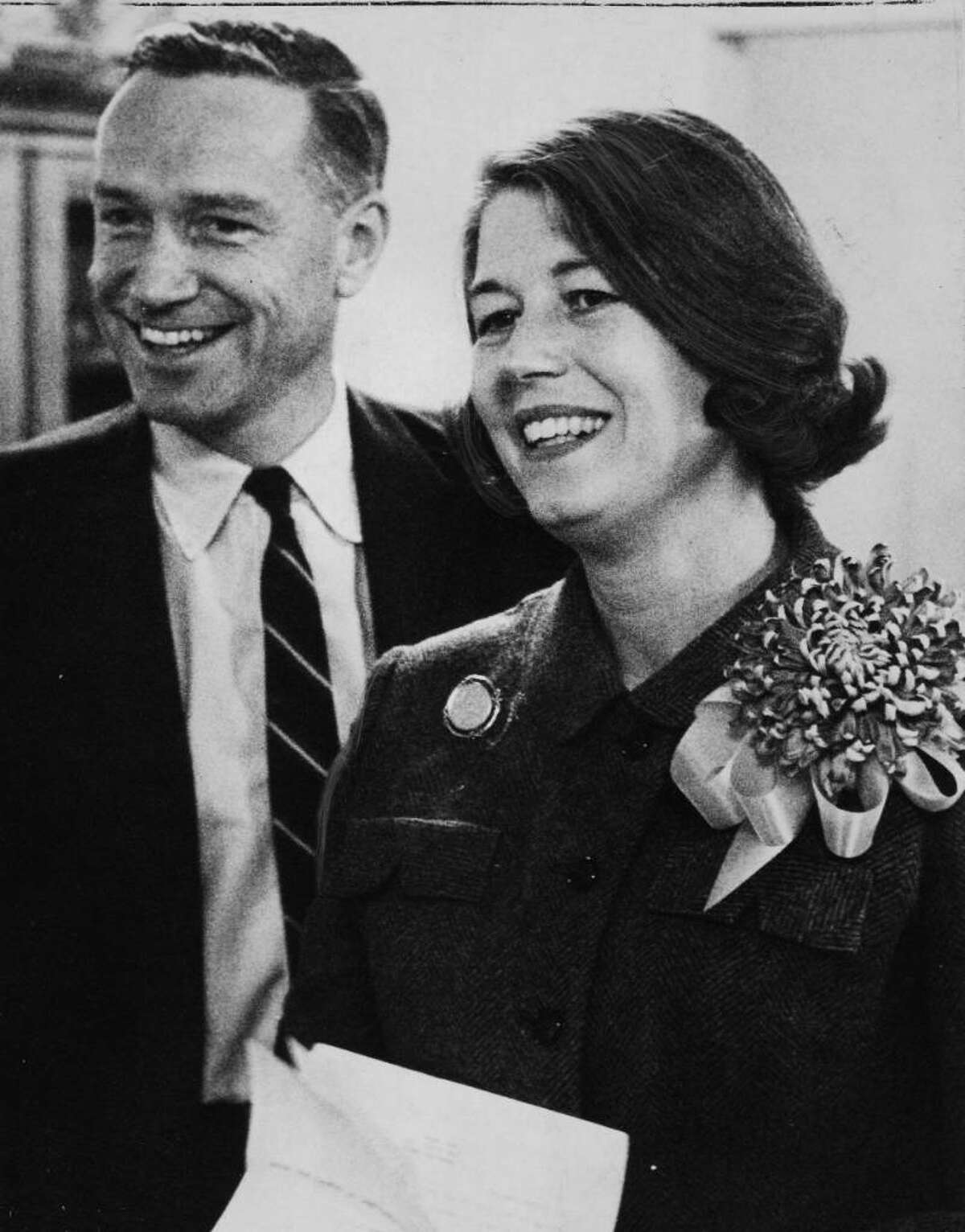 Quiet 'rock' behind political family dies