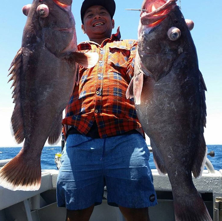Adventurers reel in massive fish during deep sea excursions off ...