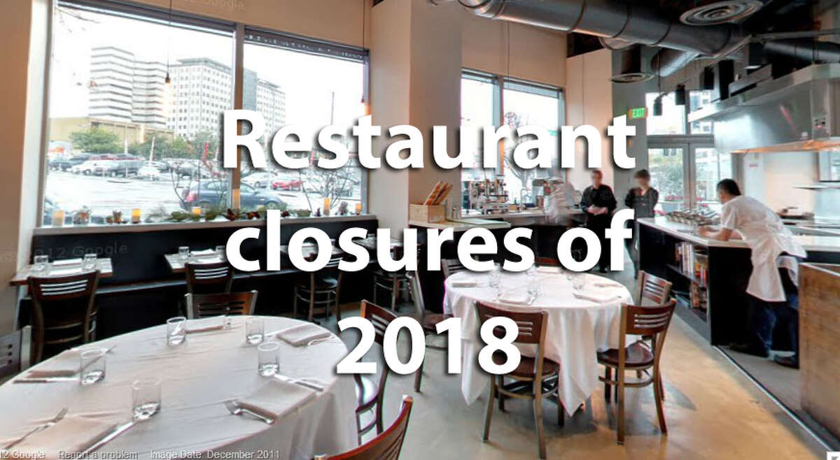Restaurant closures of 2018