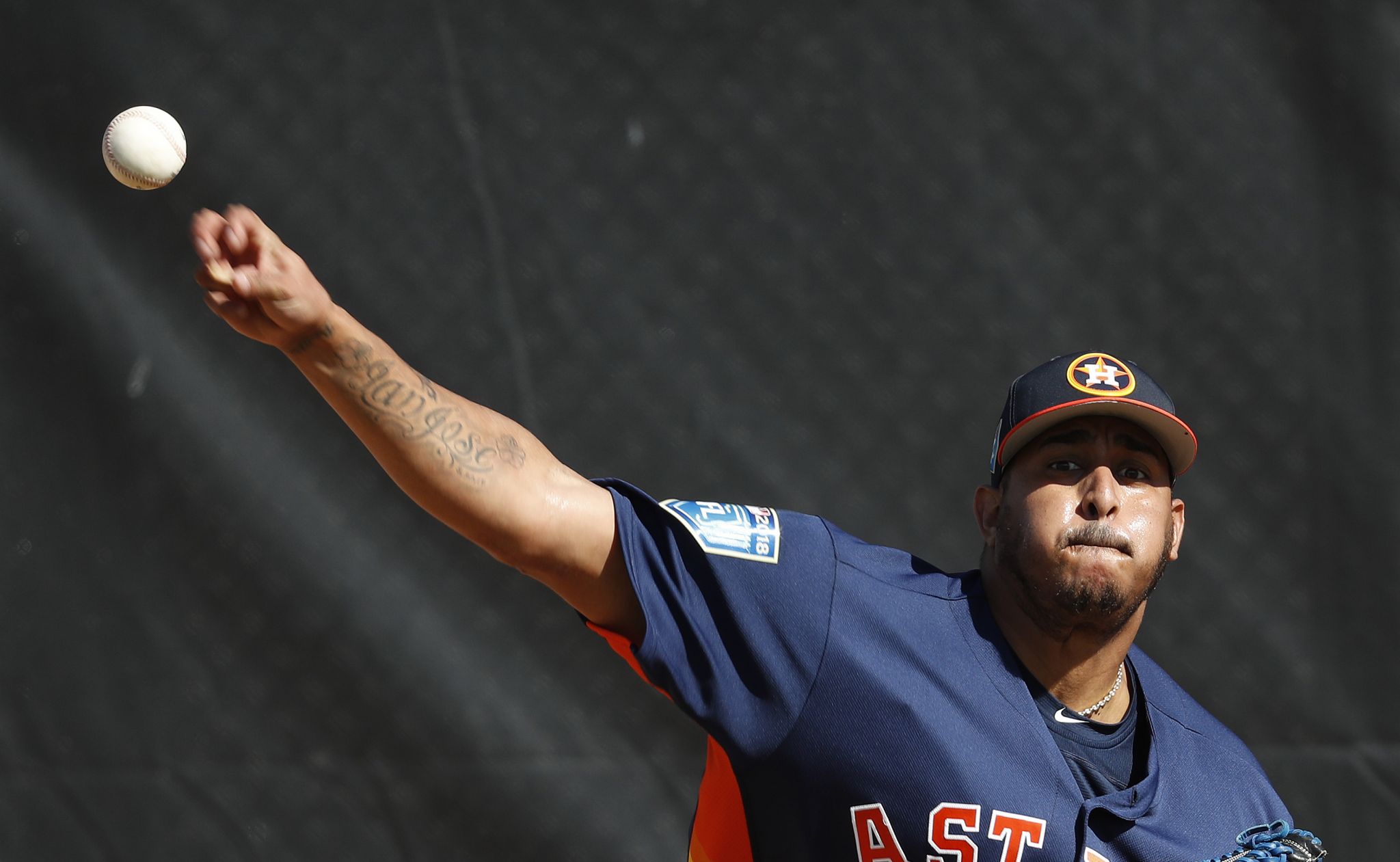 Astros' Hector Rondon dominant in spring game