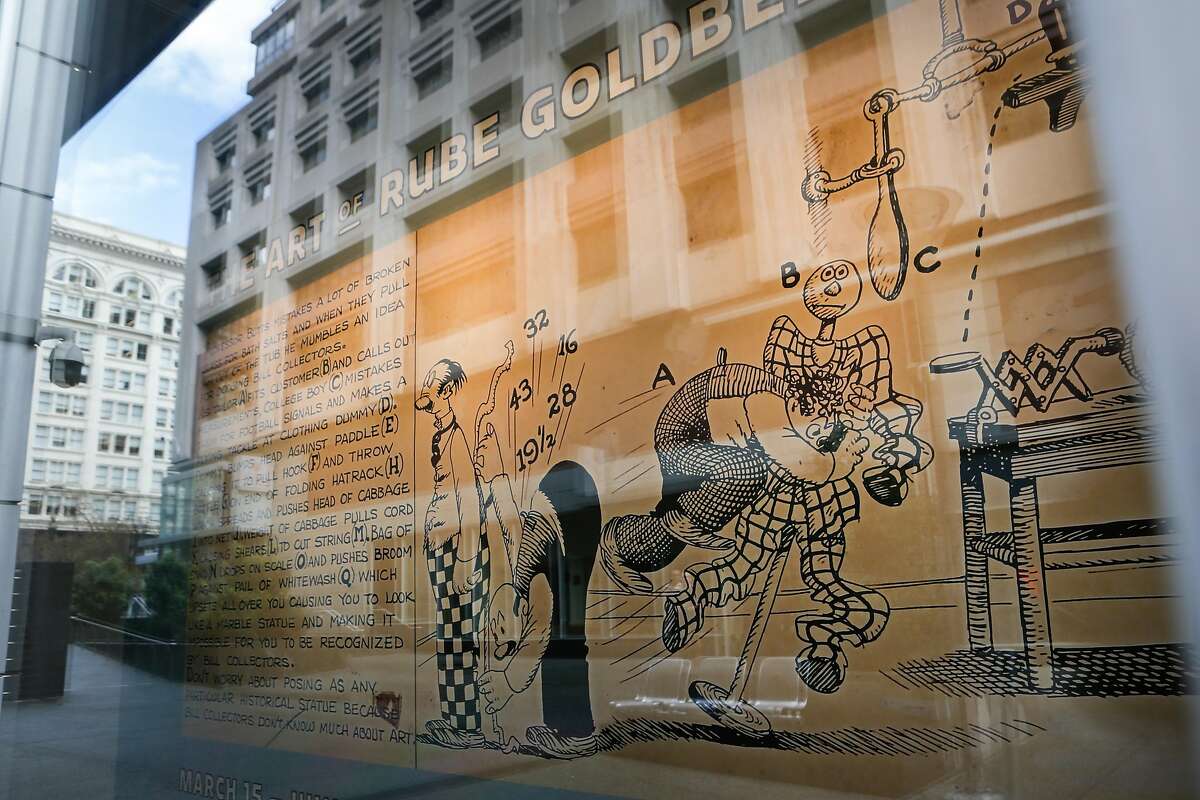 The work of Rube Goldberg — artist, inventor, adjective — on display in SF