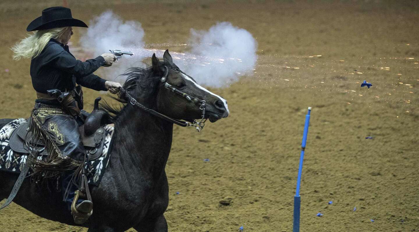 Fast-growing rodeo sport appeals to gun and horse enthusiasts