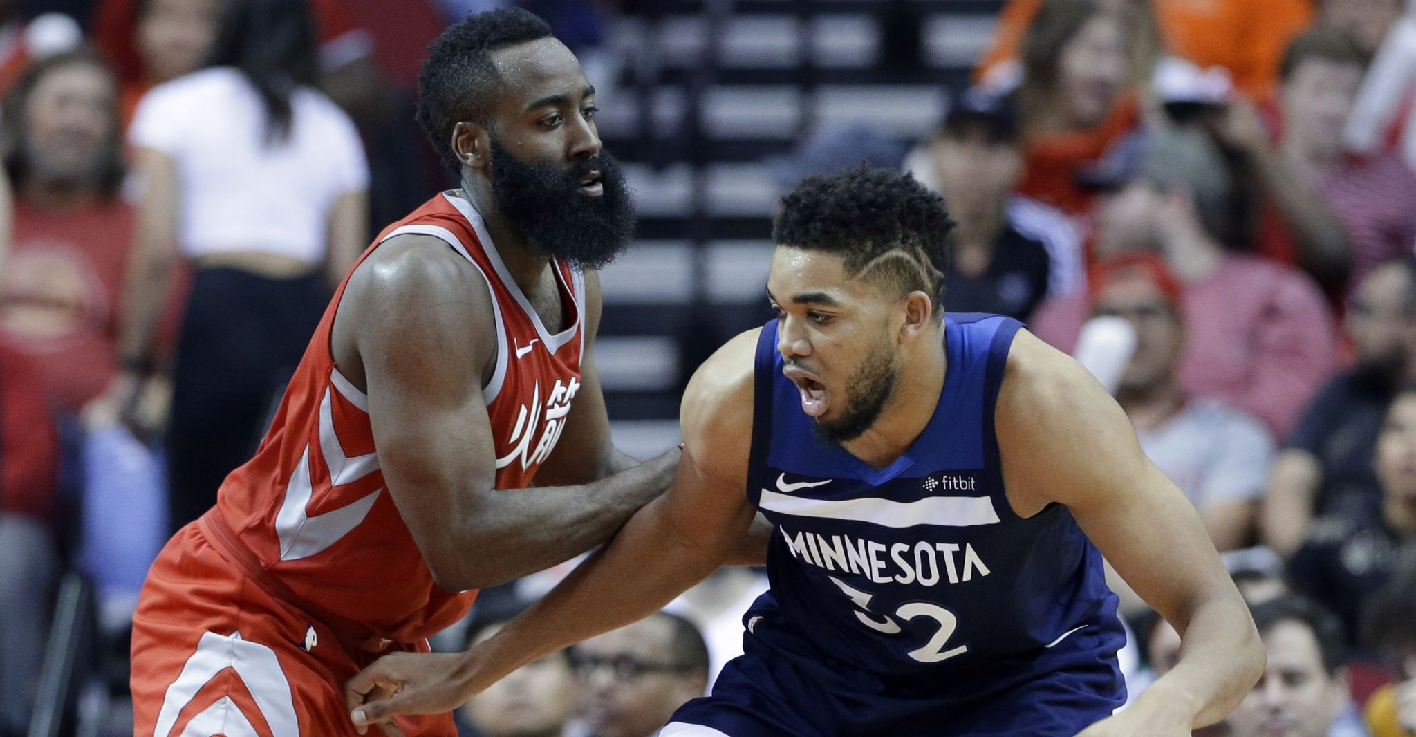 Different mentalities for James Harden, Karl-Anthony Towns as Game 3 nears