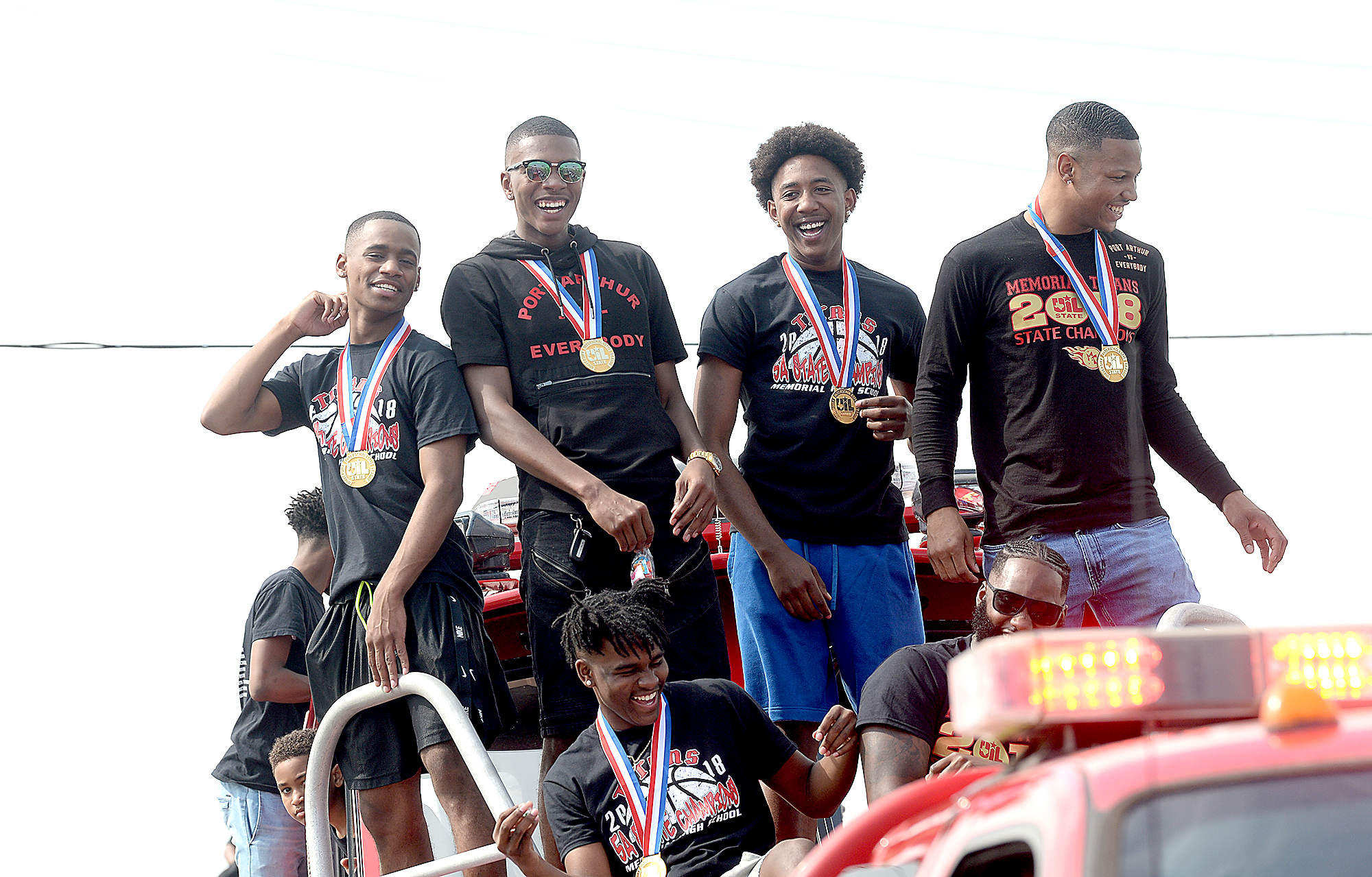 State Champion Memorial Titans get star treatment at parade
