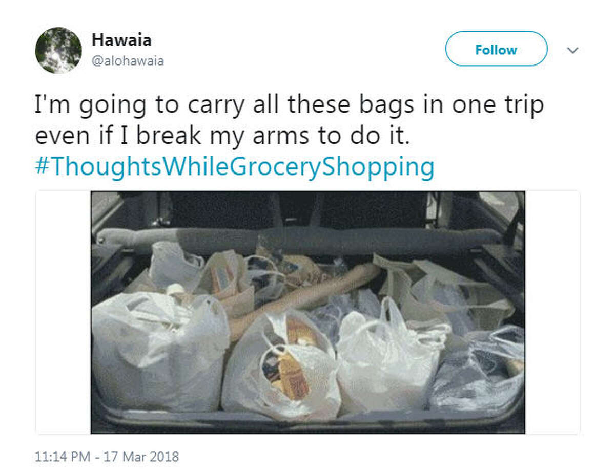 Twitter users share their hilarious #ThoughtsWhileGroceryShopping moments