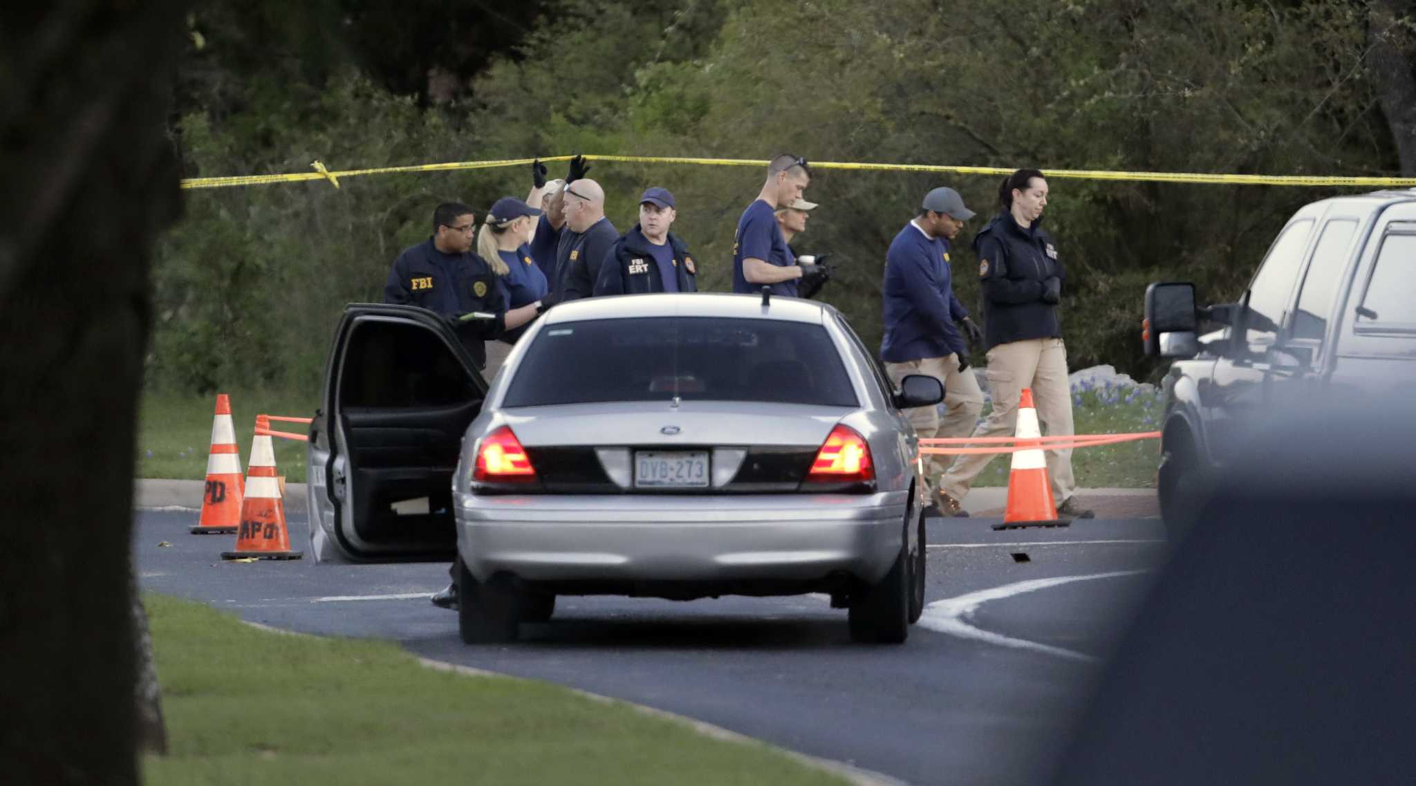 Scene unfolds at site of fourth bombing that rattled Austin