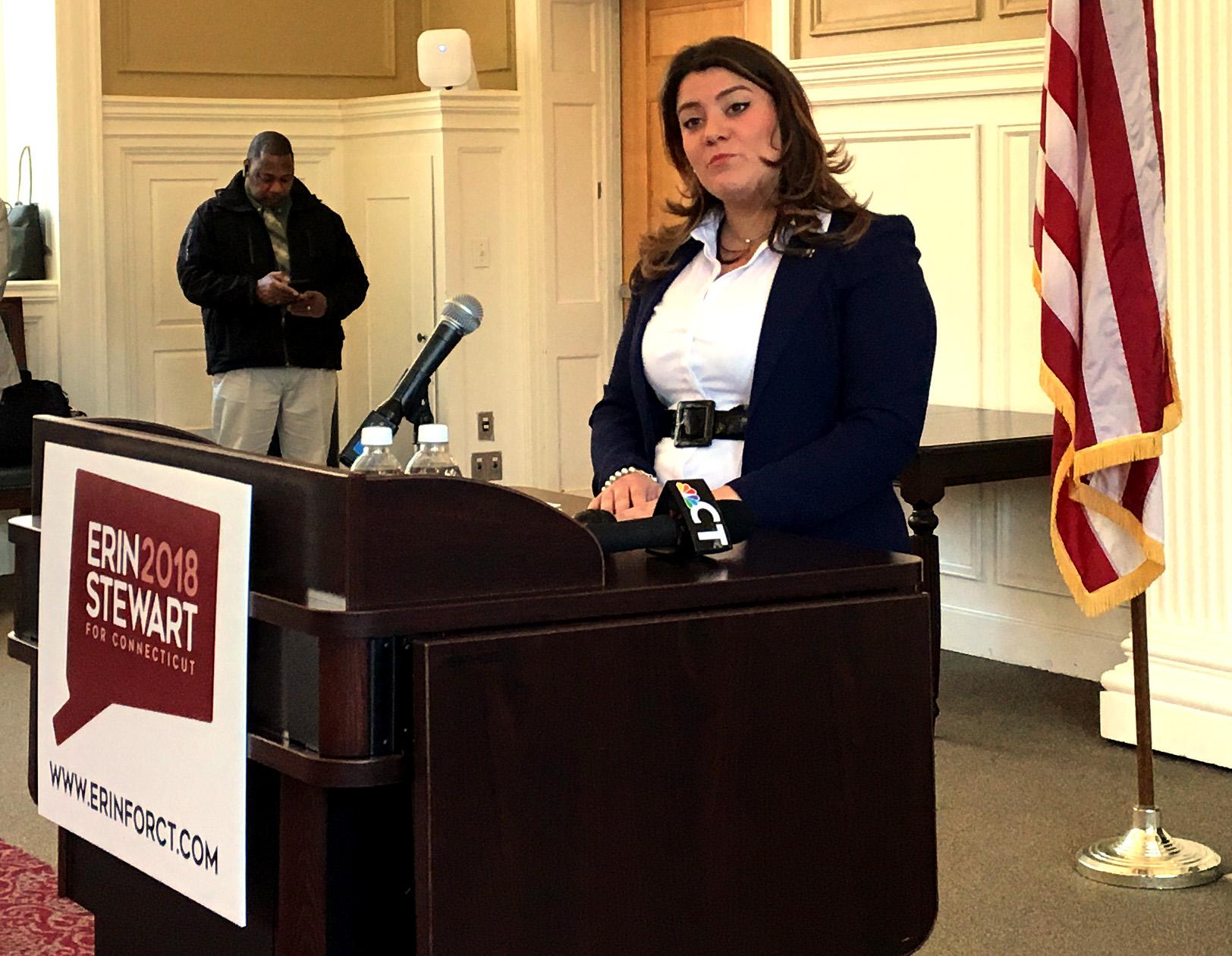 Erin Stewart's New Britain credit card spending timeline