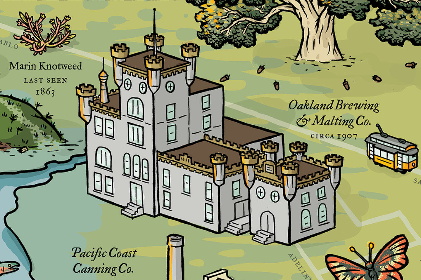 An Oakland that's no longer there: Lost landmarks and what's there now