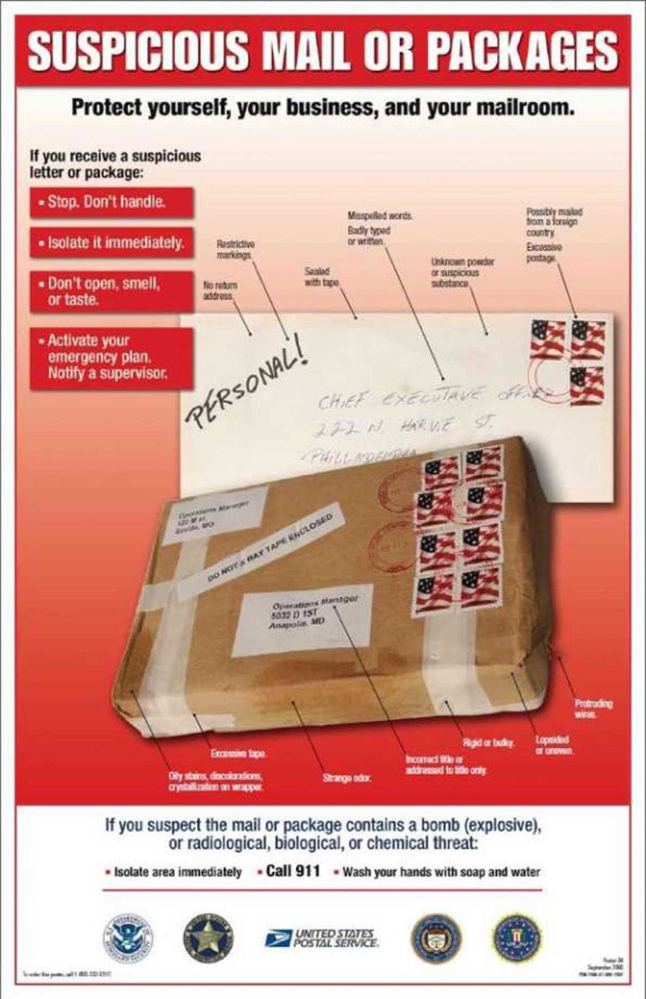 What to look out for if you get an unexpected package