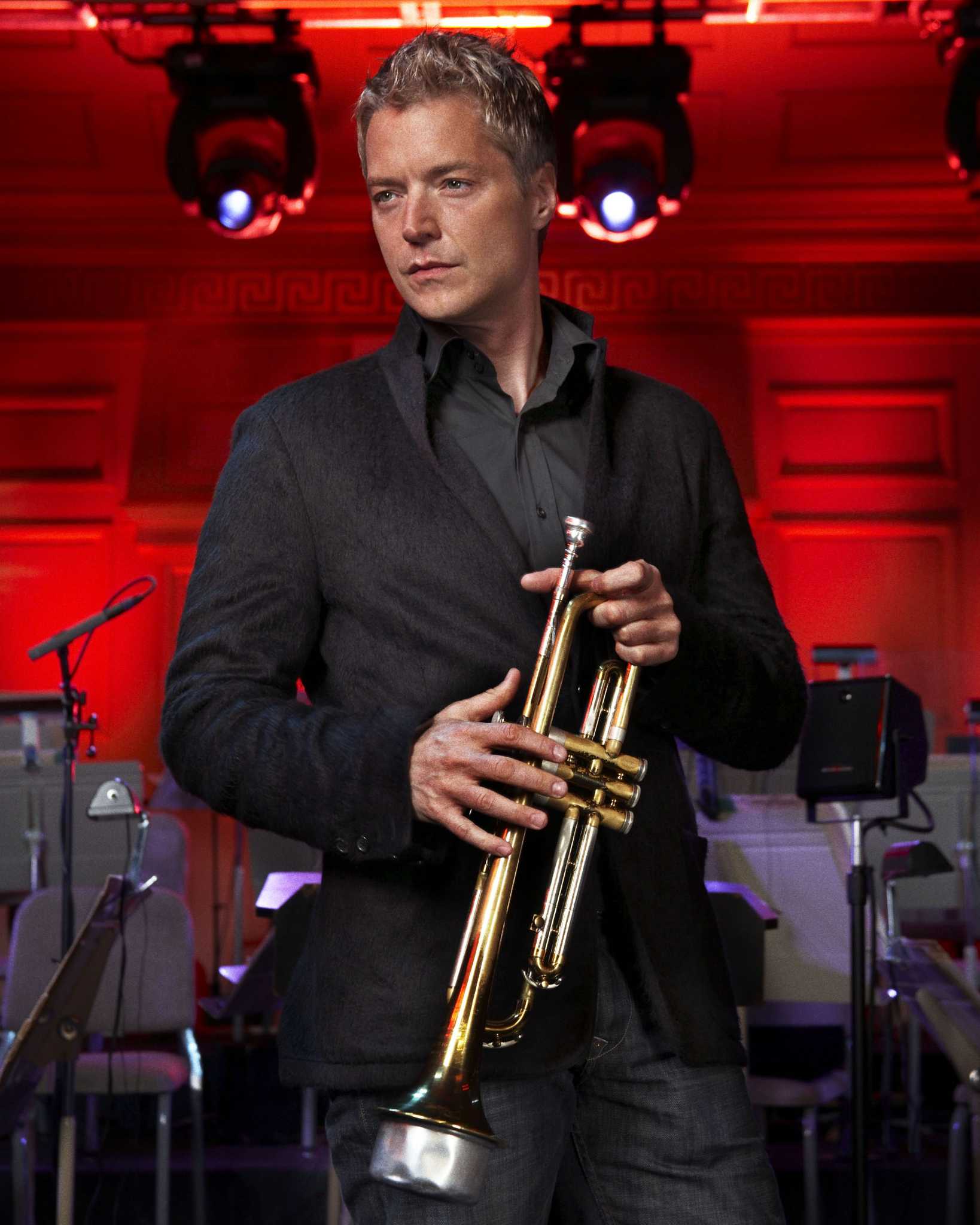 On stage: Chris Botti and his trumpet return