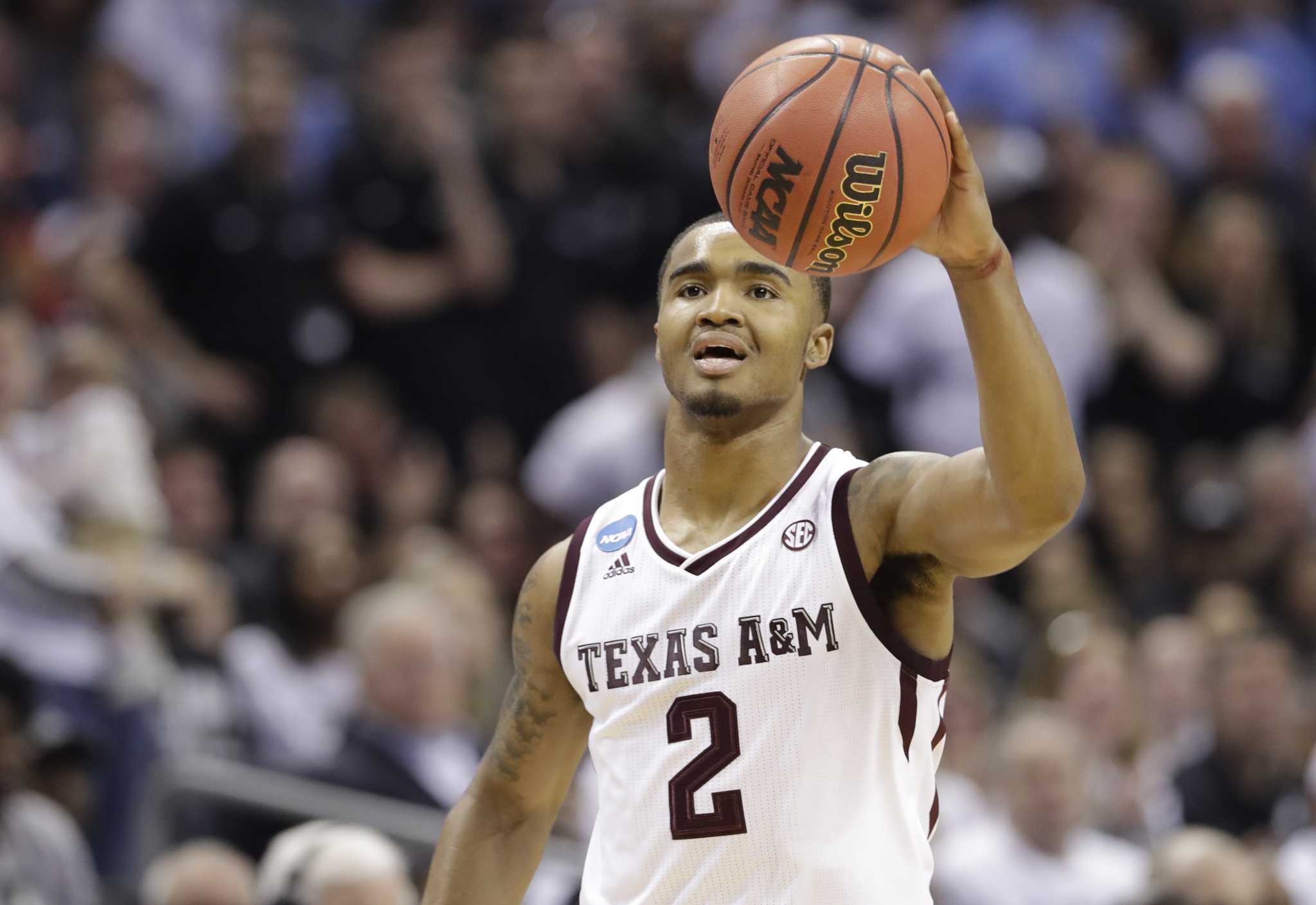 Texas A&M guard T.J. Starks can't be stopped - just ask him
