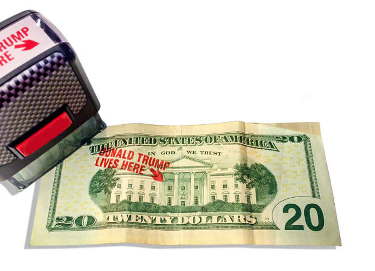 This is why you might be seeing 'Donald Trump lives here' stamped on ...