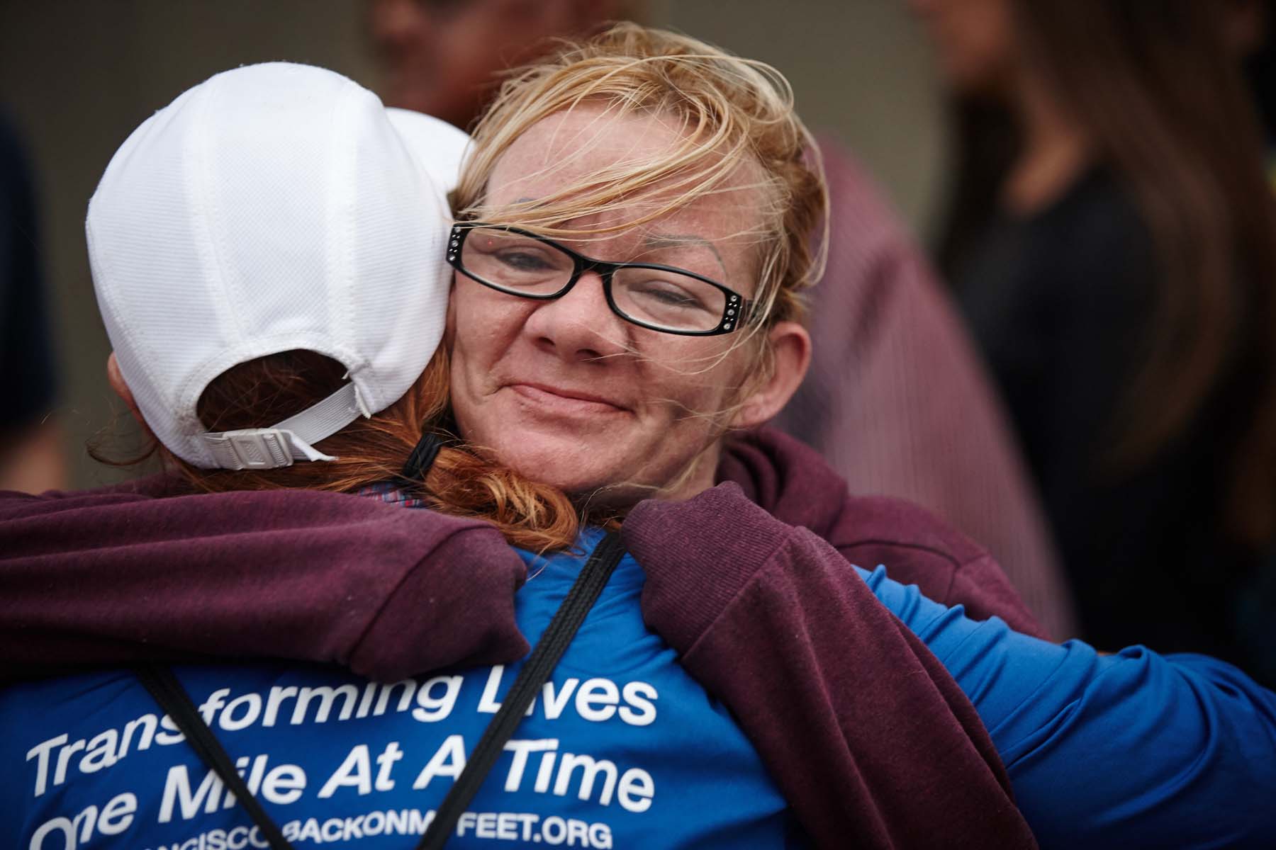A San Francisco running club is getting homeless people off the street