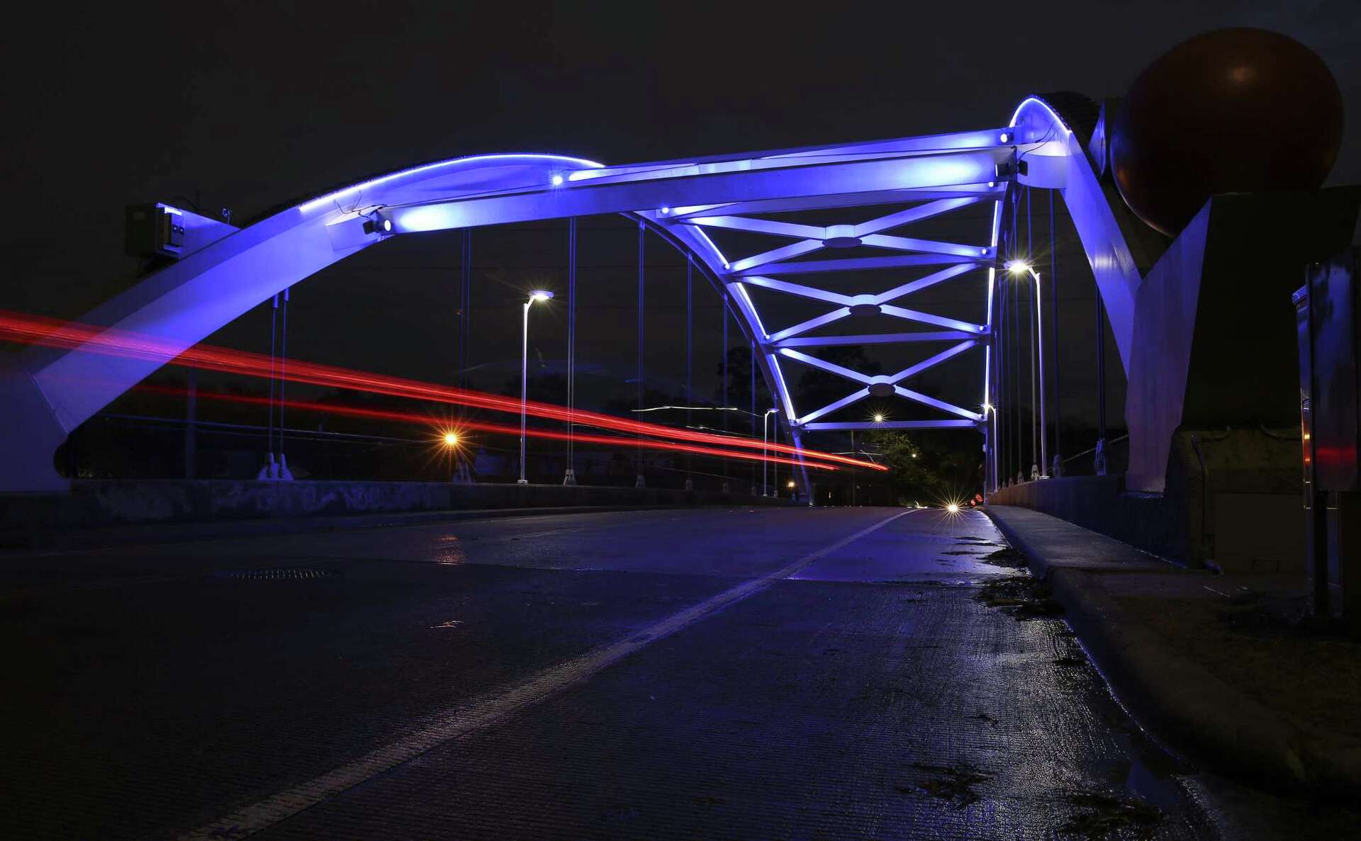 Meet the man who controls the colored lights over the Southwest Freeway ...