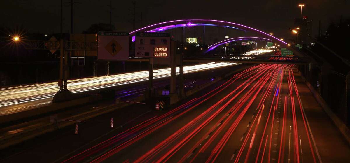 Meet the man who controls the colored lights over the Southwest Freeway ...