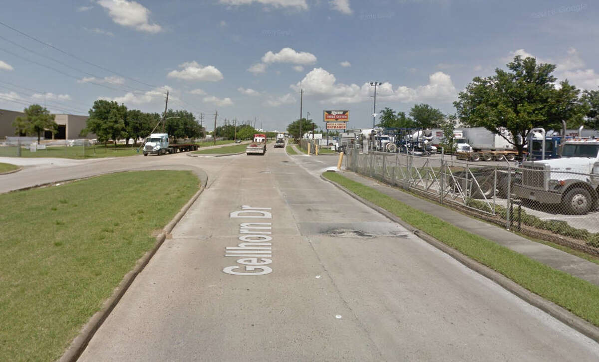 Houston streets with the most pothole repair requests over the last year