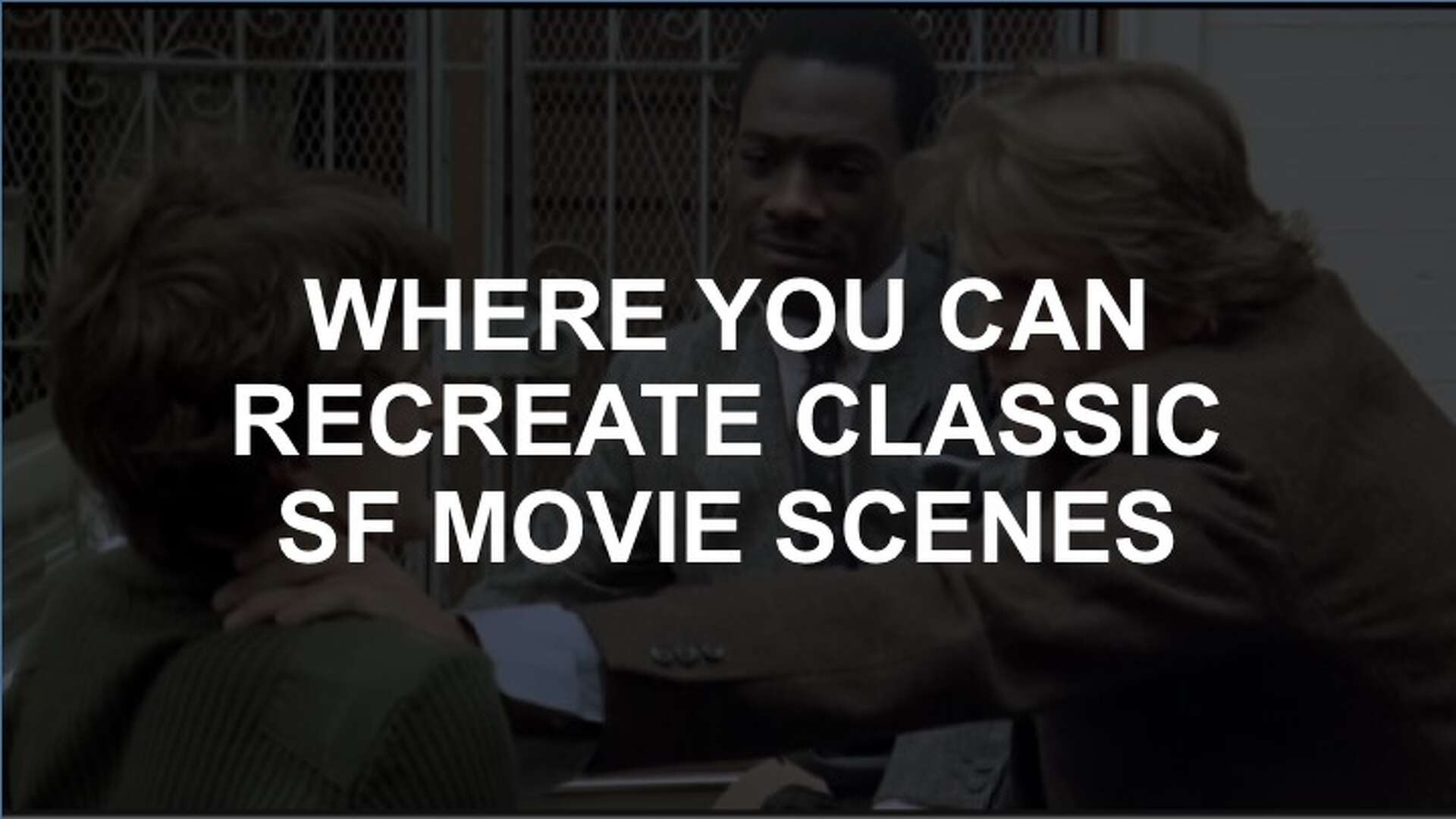 The mystery behind the BART movie scene is solved — and it's not what ...