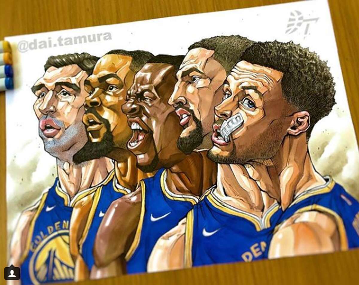 Check out these insane drawings of NBA players