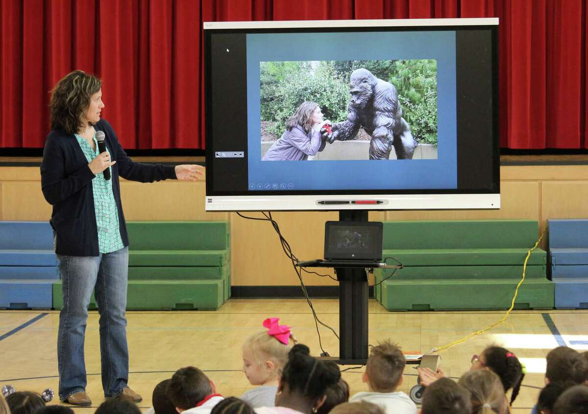 Norwalk students learn about gorilla who inspired ‘The One and Only Ivan’