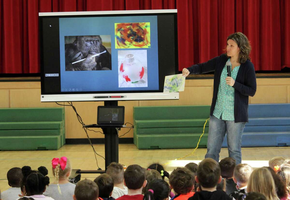 Norwalk students learn about gorilla who inspired ‘The One and Only Ivan’