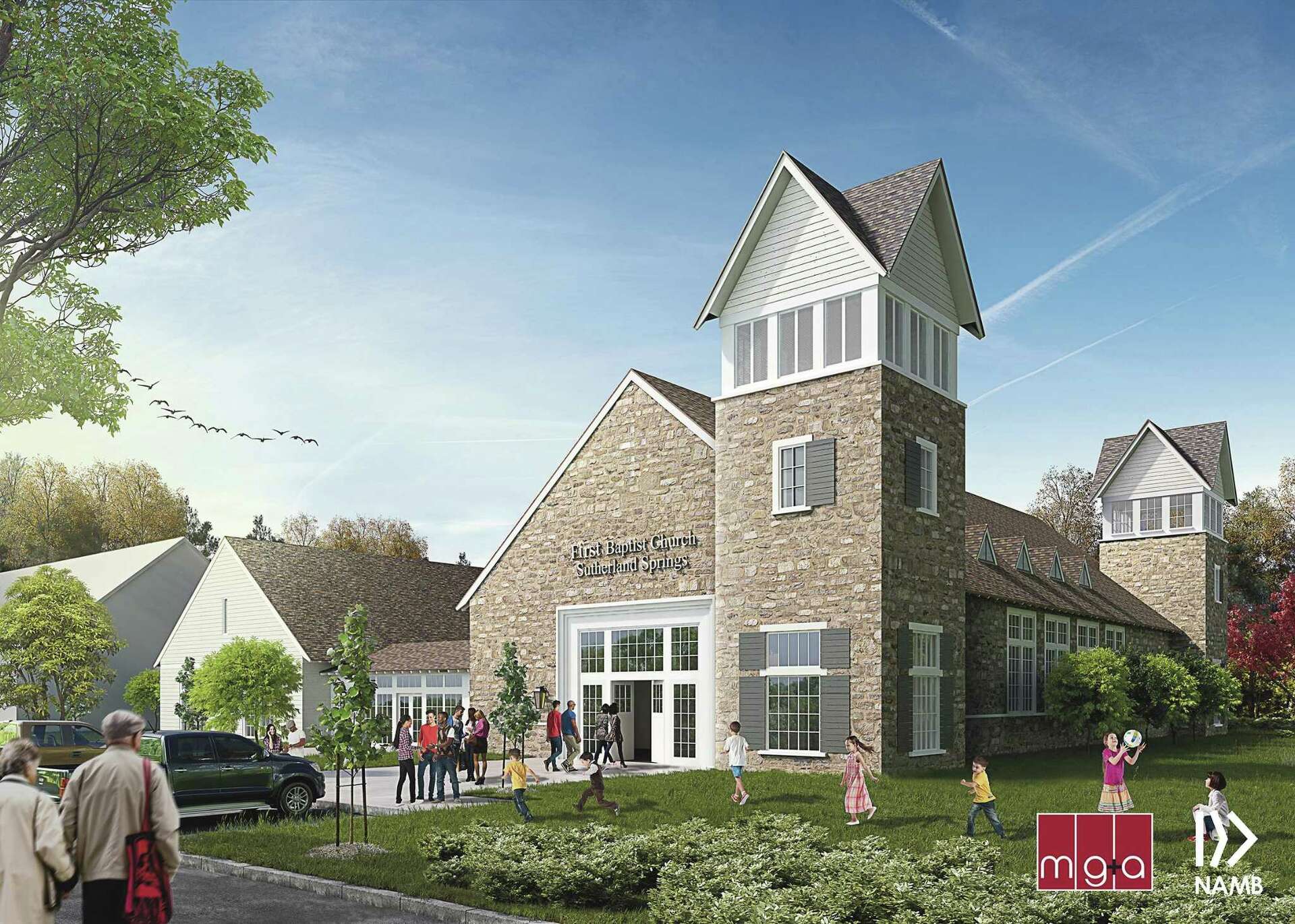 Design unveiled for new church at site of massacre in Sutherland Springs