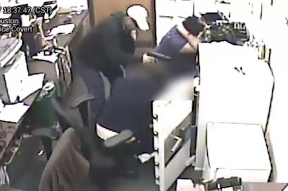 Robbery suspect beats two women as they hand over cash at Spring Branch ...