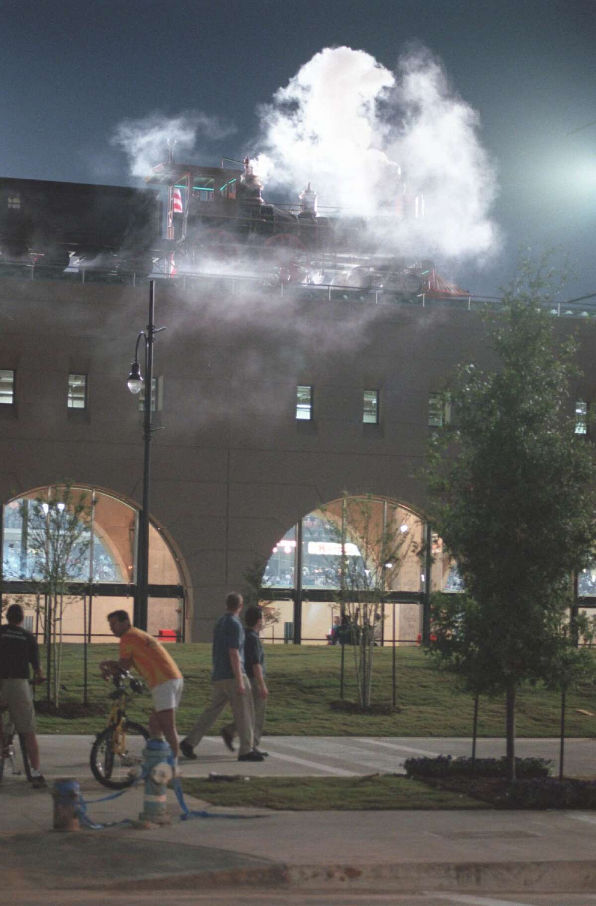 A brief history of the train at Minute Maid Park