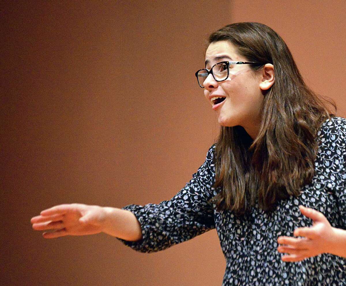 Shakespeare vibe fills stage in student soliloquy competition in Greenwich
