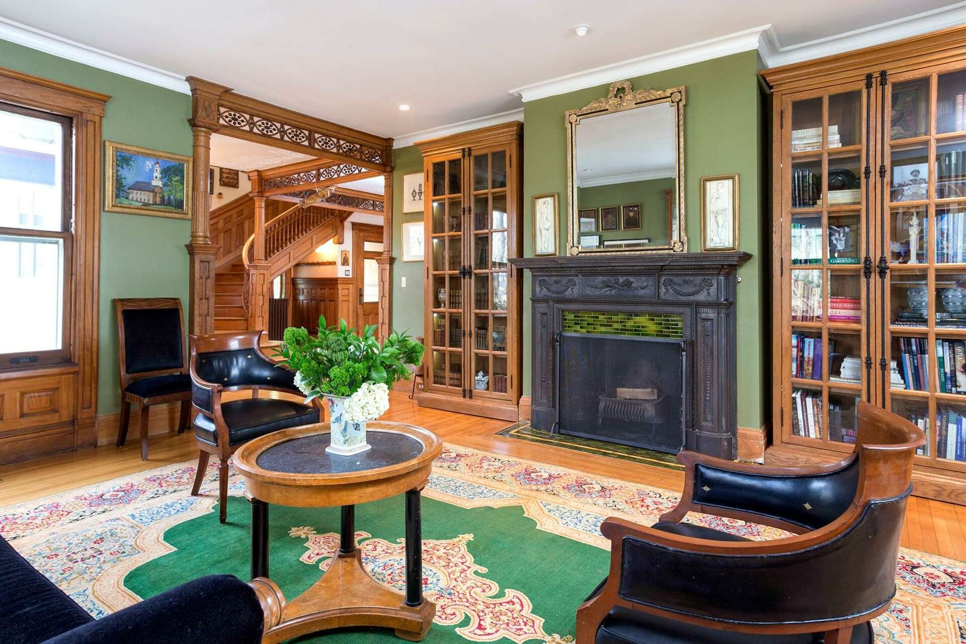 Queen Anne-style home in Greenwich looks like a museum