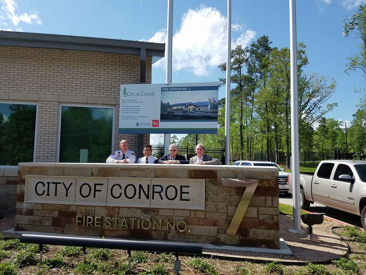 Conroe officially opens Fire Station #7 serving Panorama Village, Piney ...