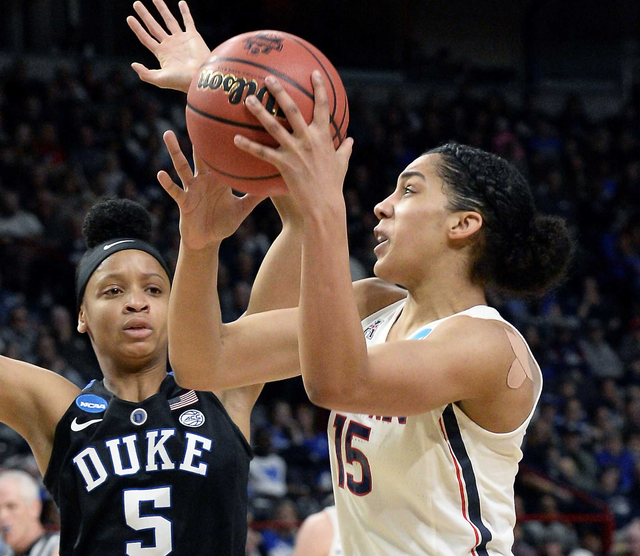 UConn’s Samuelson, Williams earn WBCA All-American honors once again