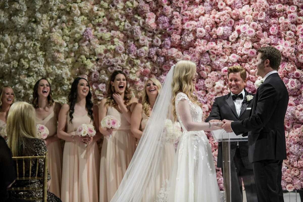 Bound by a love of tennis and rescue animals, young couple ties the ...