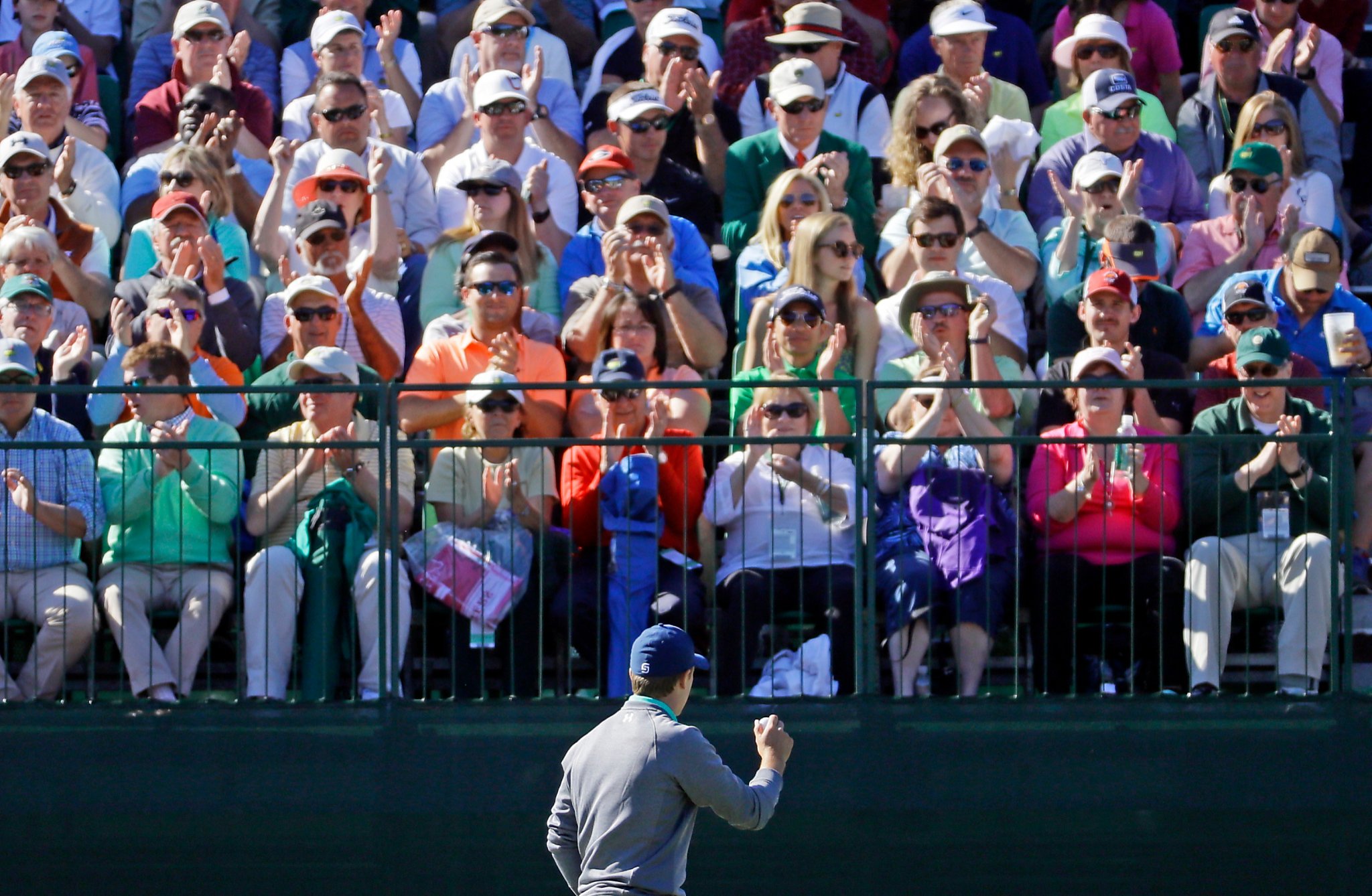Rowdy galleries in golf? Not this week at the Masters