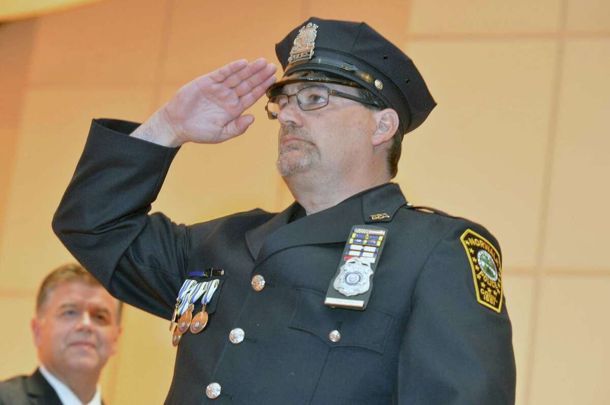 Norwalk police officers honored