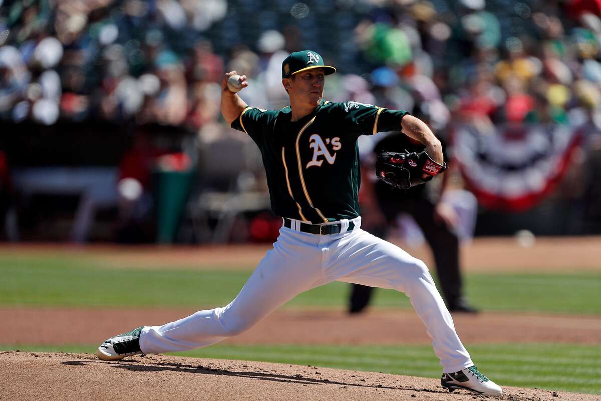 Daniel Gossett is 4th A’s pitcher this year requiring Tommy John surgery