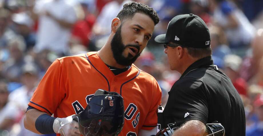 Marwin Gonzalez earns first Astros ejection of season - Houston Chronicle